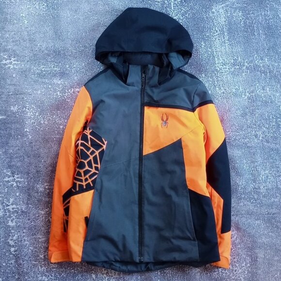 Spyder | Jackets & Coats | Kids Spyder Neon Orange Winter Jacket ...